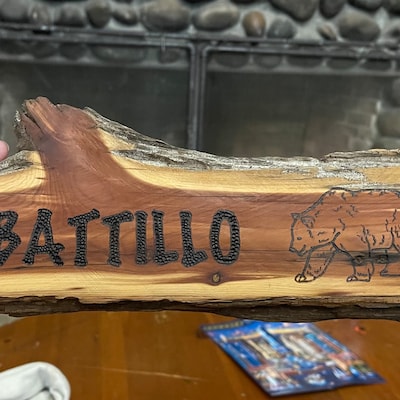 Rustic Office Door Name Plate or Sign 100% Custom - Etsy