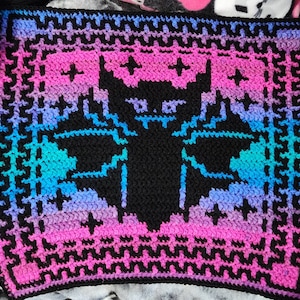 Seaworld, Digital Pattern for Overlay Mosaic and Interlockig Filet ...