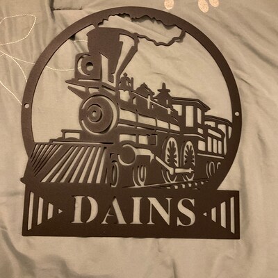 Train Decor, Train Gifts, Train Sign, Train, Custom Train Gift ...