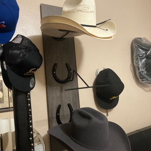 Horseshoe Cowboy Hat Rack - Etsy