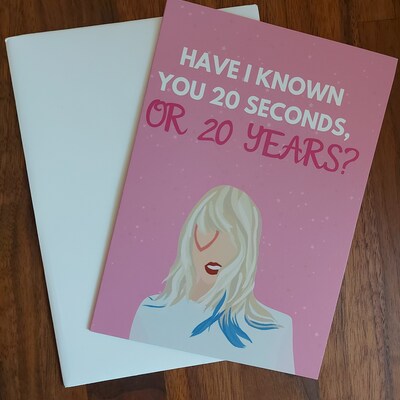 Taylor Inspired Birthday Card Swift Merch Funny Swifty Birthday Card - Etsy