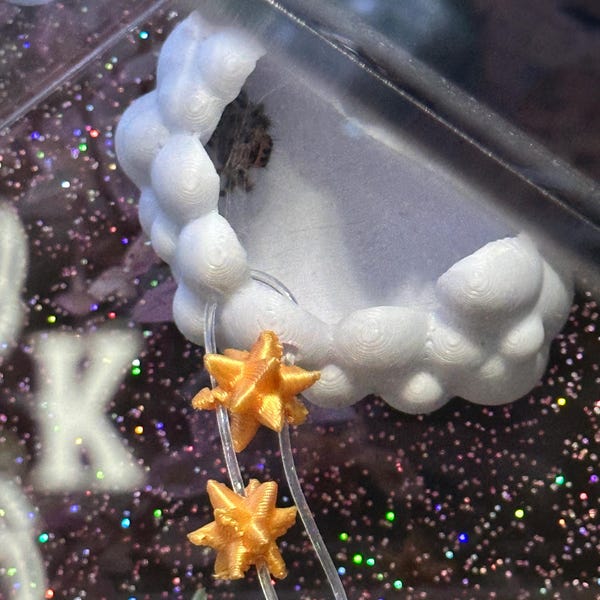 3D Printed Hollow Tattered Ghost Jumping Spider Hide - Etsy