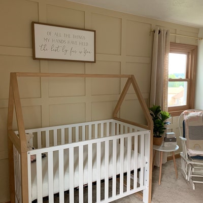 Nursery Sign of All the Things My Hands Have Held Sign Nursery Room ...