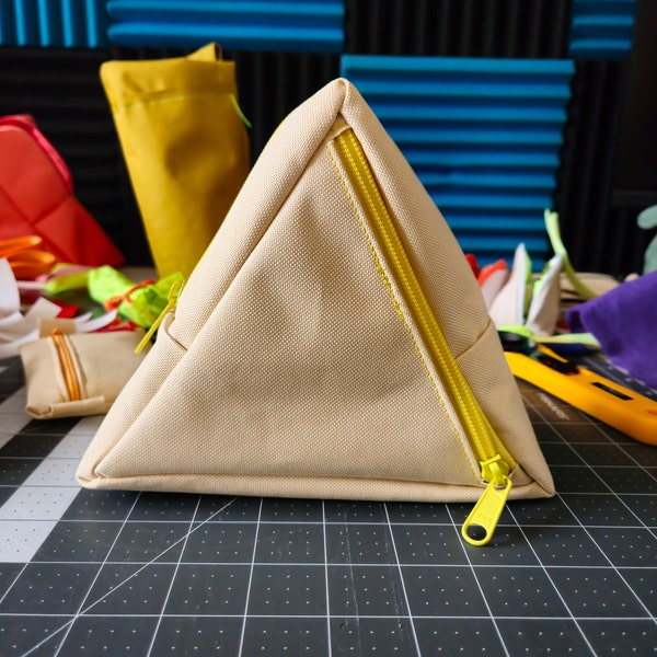 Triangle Bag | Canvas Bag | Sewing Pattern | Bag PDF Pattern | 2 Sizes ...