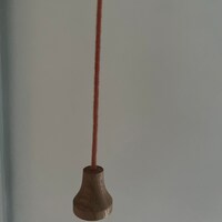 Contemporary Bead Light Pull With Coloured Cord - Etsy UK