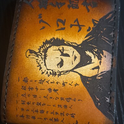 Anime Wallet, Japanese Manga Wallet, Personalized Leather Wallet Pirate ...