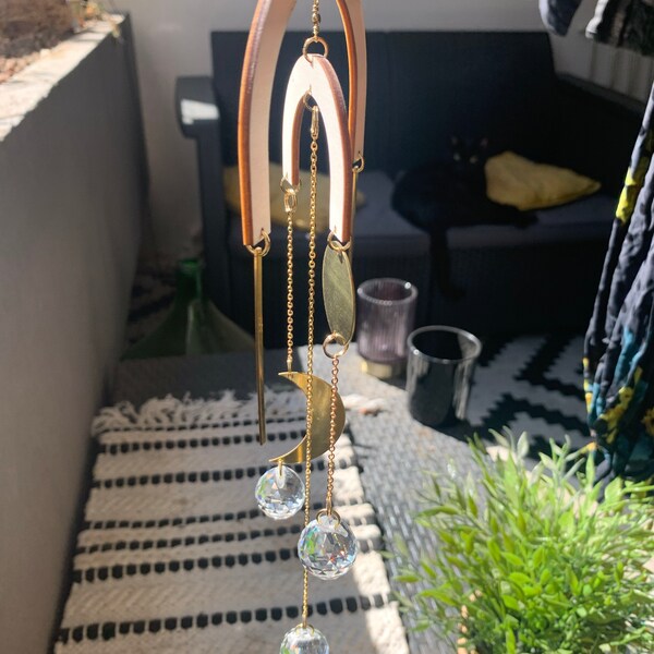 Suncatcher SUNRISE Crystal Rayonne®, Crystal Sun Catcher With Sun ...