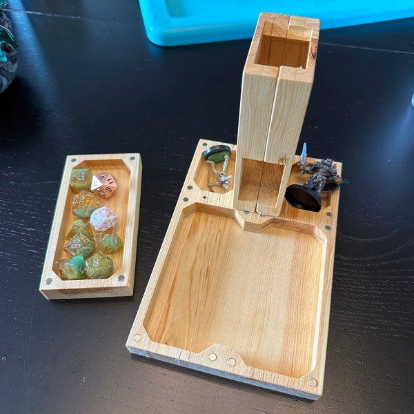Portable Gamer's Dice Tower Set - Etsy