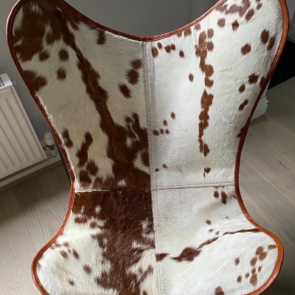 Leather Butterfly Chair, Butterfly Replacement Cover With Folding Frame ...
