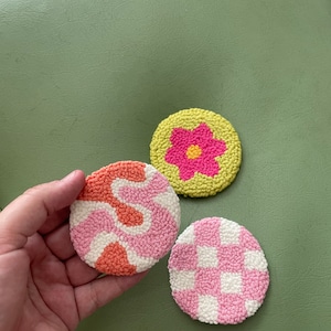 Punch Needle Wall Hanging, Punch Needle Wall Decor, Hand Tufted Wall ...