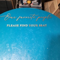 3D Reserved Sign, Rustic Wedding Signs, Church Pew Reservation, Hanging ...