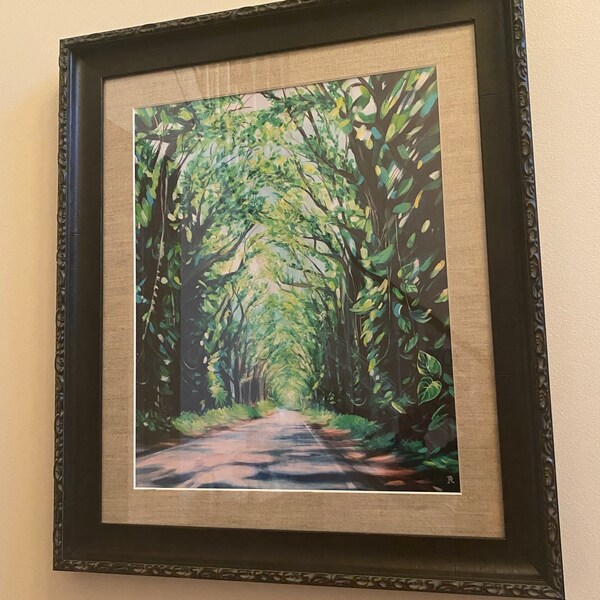 Ahi Tuna Print, Yellowfin Art, Sport Fish Painting, Kauai Hawaii Artist ...