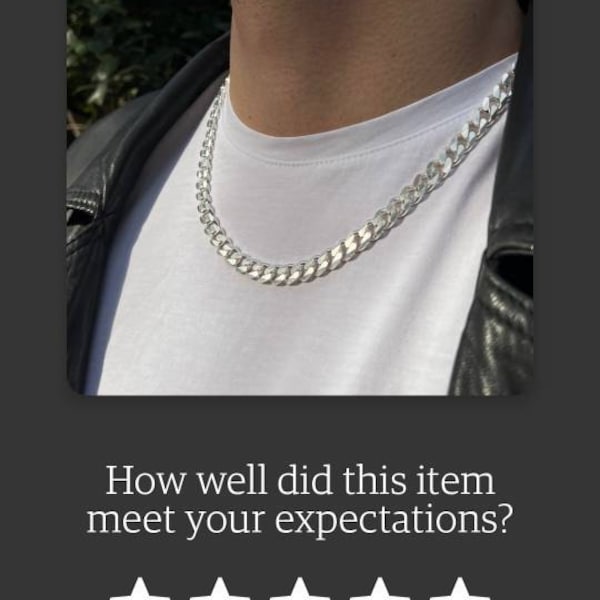 UNUSUAL Viking Chain 925K Sterling Silver Mens Chain Silver Necklace ...