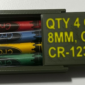 Tactical Crayon Case - Etsy