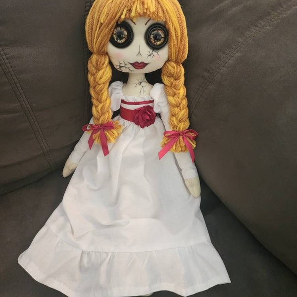 BILLIE OOAK Rag Doll 19 Inspired by BEETLEJUICE Movie by Tim Burton ...