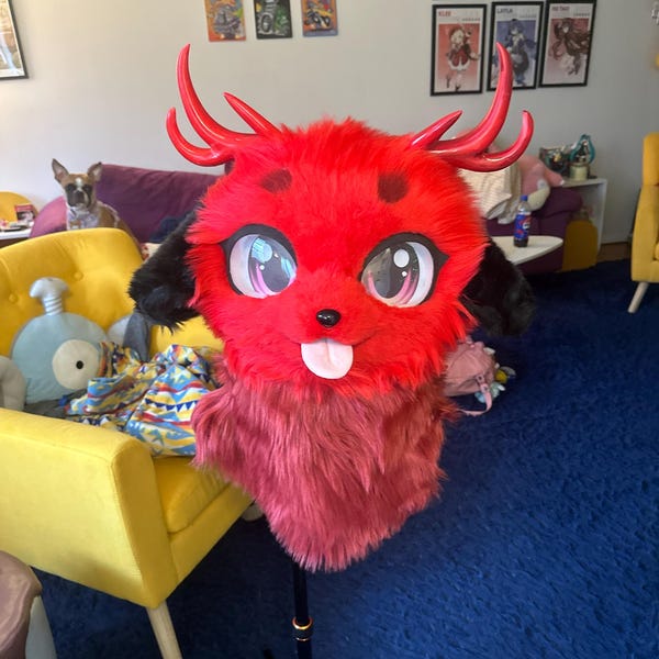 Fursuit, Custom Fursona, Full Personalized Fursuit Maker, Faux Fur, Kemono Commission, Persona ...