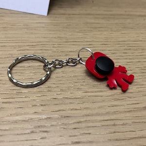 Spongebob Squarepants Keyrings/keychains Cartoon Cute Emo - Etsy