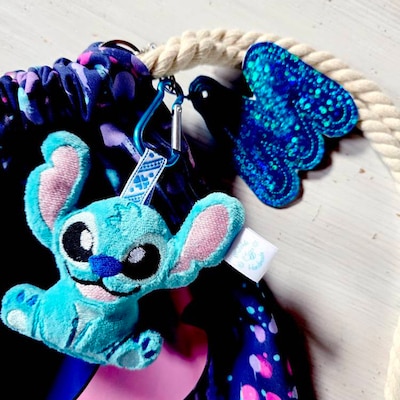 ITH Blue Dragon Sea Slug Plush Embroidery Pattern Adorable Blue ...