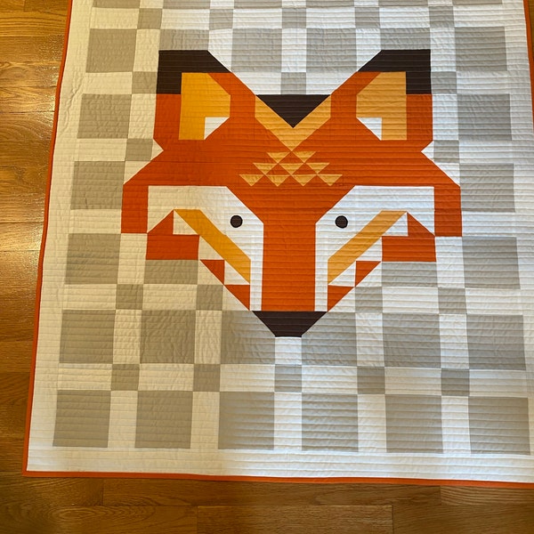 Foundation Pieced Numbers PDF Pattern With Resizing Information - Etsy