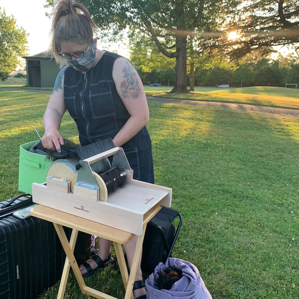 Complete Kit Standard Brother Drum Carder Medium or Fine Tooth Drum ...