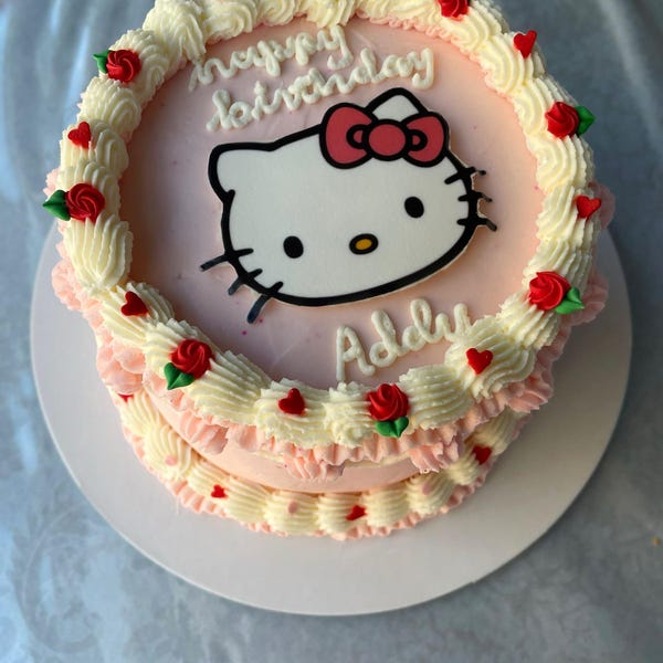 Hello Kitty Spiderman Spidey Edible Image Icing Sugar Sheet for Cakes 4 ...