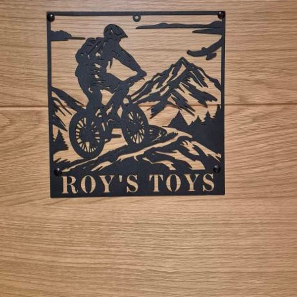 Metal Bunny Garden Stake With Flowers, Custom Name Plate, Birthday Gift ...