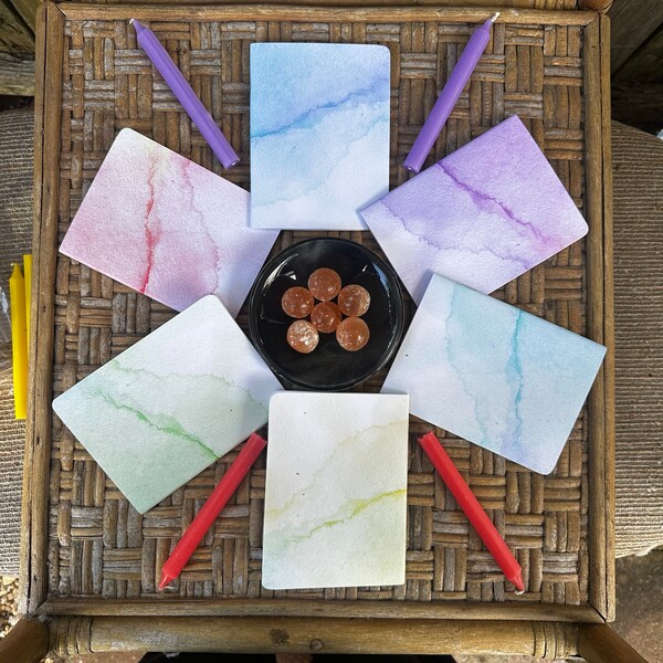 Watercolor Notebooks - 6 Pack - Handmade USA - Etsy