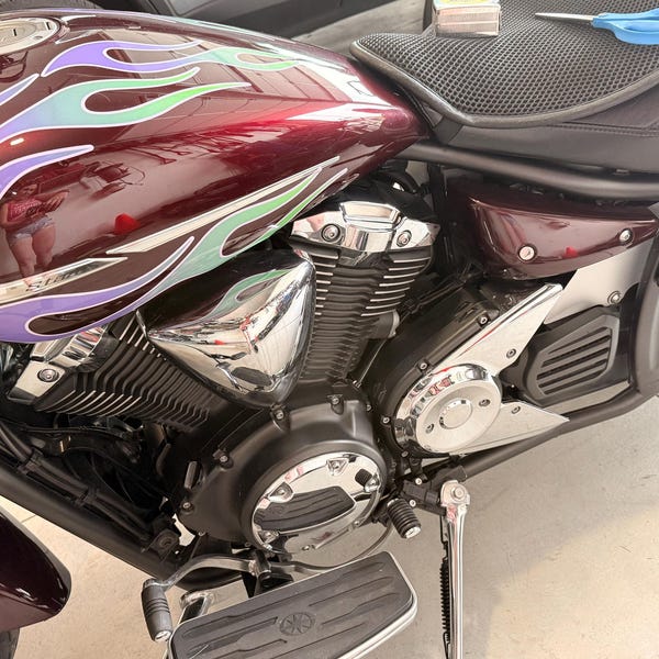 Ancestral Fire - 3pc Motorcycle Tank Decal Kit - FOR: Harley Sportster ...