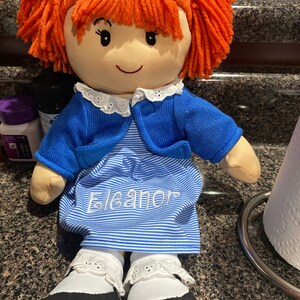 Personalized Cuddle Time Rag Dolls Ages 3 Soft Doll for - Etsy