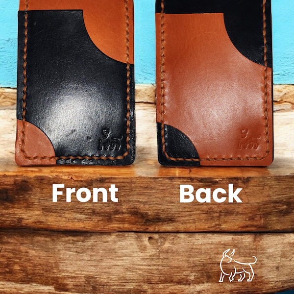 Leather Card Holder Pattern, Leather Card Holder Pdf, Card Holder Template,leather Wallet ...