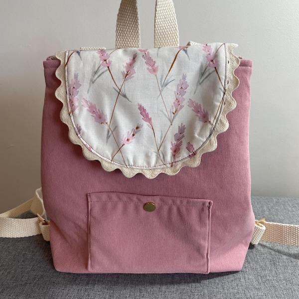 Kids Backpack Sewing Pattern PDF | PDF Kindergarten Preschool Bag ...