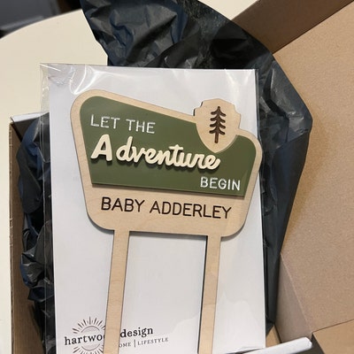 Wave Cake Topperbeach Themed Cake Topperwave Theme Birthdayfirst ...