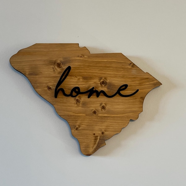 Wooden Indiana State Home Sign - Etsy