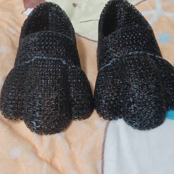 TPU 3D Printed Dragon Fursuit Feetpaws Base (3 Toes) - Digitigrade ...