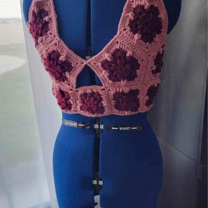 The Venus Top Pattern Crochet Top PATTERN Crochet PDF Lizard&hook - Etsy