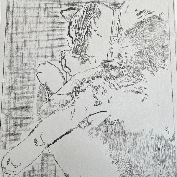 Lino Cut Press, Intaglio, Collograph, Intaglio, Printmaking. Made From ...