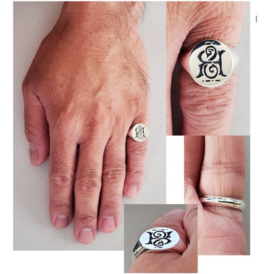 Custom Signet Ring Wax Seal, Wax Seal Ring, Custom Wax Seal Ring ...