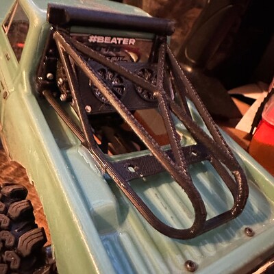 SCX24 Power Wagon High Clearance Front Bumper - Etsy