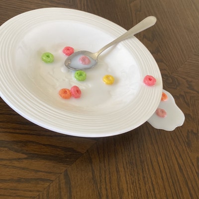 Fake Cereal Bowl Spill - Etsy