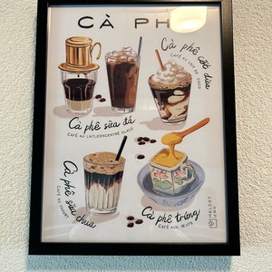 Vietnamese Food Stickers Phở, Bánh Mì, Cà Phê, Bánh Xèo Stickers - Etsy