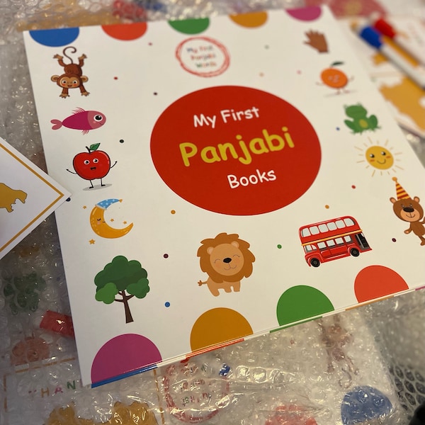The Worlds FIRST Panjabi Book-set. - Etsy