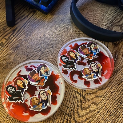 Ghostface Scream Coasters - Etsy Canada