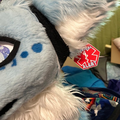 PDF Pattern Download Bluey Style Cosplay Cartoon Dog Fursuit Tail ...