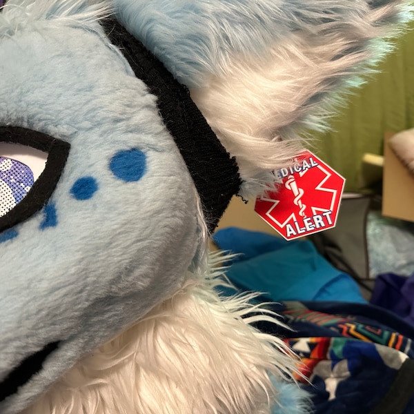 PDF Pattern Download Bluey Style Cosplay Cartoon Dog Fursuit Tail ...