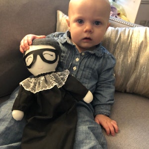 Ruth Bader Ginsburg Doll, RBG Doll, Notorious RBG Doll, Inspirational ...