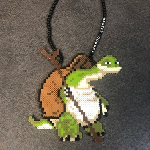 Pika-rick Pikachu Rick Perler - Etsy