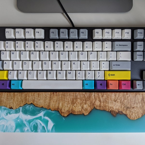 TKL Wrist Rest | Keyboard Wrist Rest | Custom Wrist Rest | Wood Wrist ...