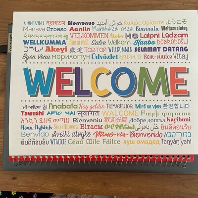 Welcome Sign, Office Wall Art, Classroom Decor, Inclusive Welcome ...