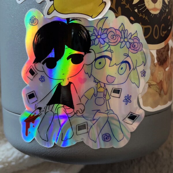 Omori Sunny Basil Vinyl Sticker - Etsy