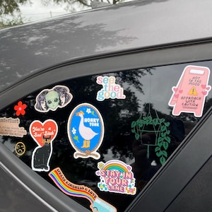 Don't Look Back Stickers, Die Cut Sticker, Laptop Sticker, Journaling ...